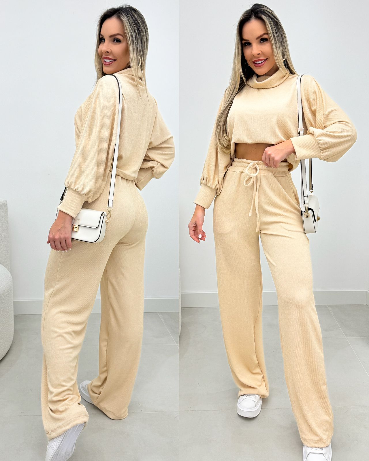 Conjunto Lucia Bege 102855 – Mania de Vestir